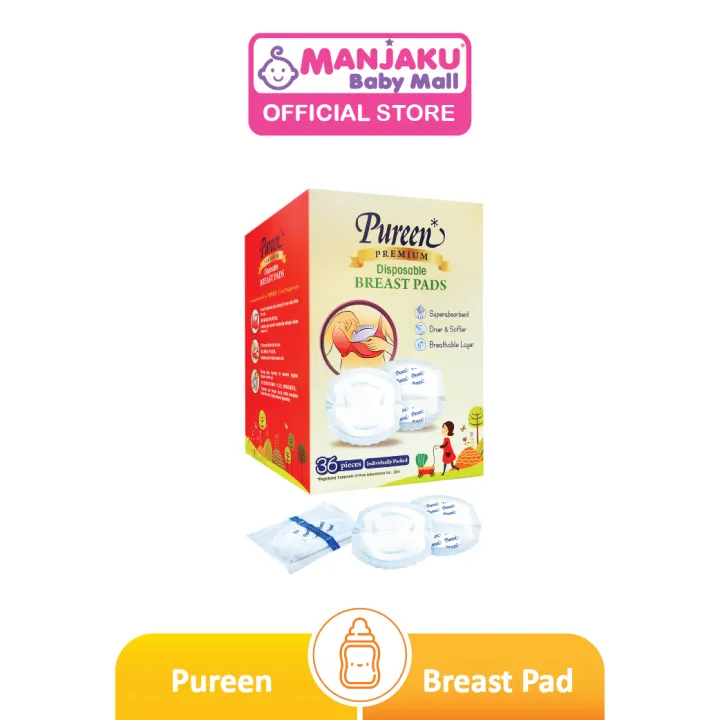 Pureen Disposable Breast Pad 36's | Lazada