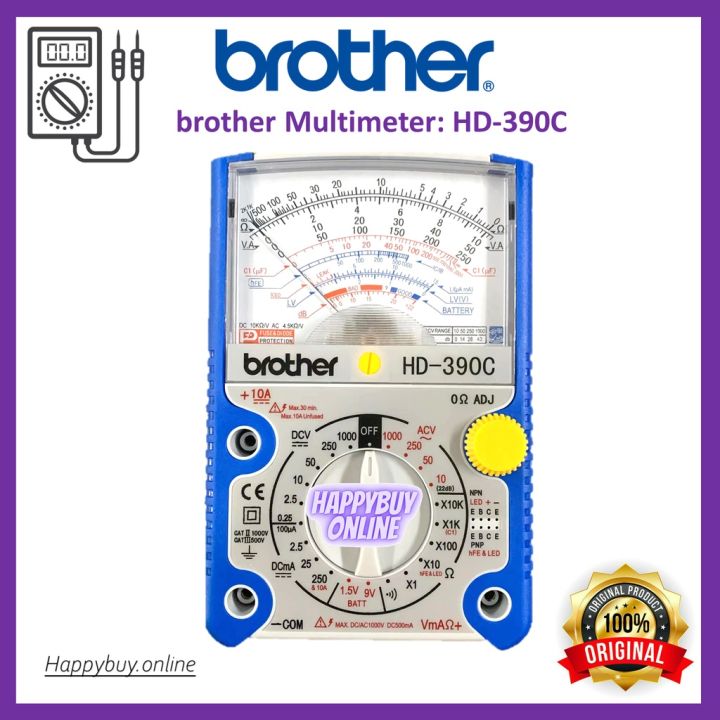 Brother or Sunwei Multitester Multimeter YH-395B+ HD-390C Multi Meter ...