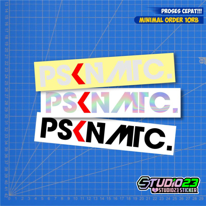 Stiker psknmtc,Sticker psknmtc mio hologram | Lazada Indonesia