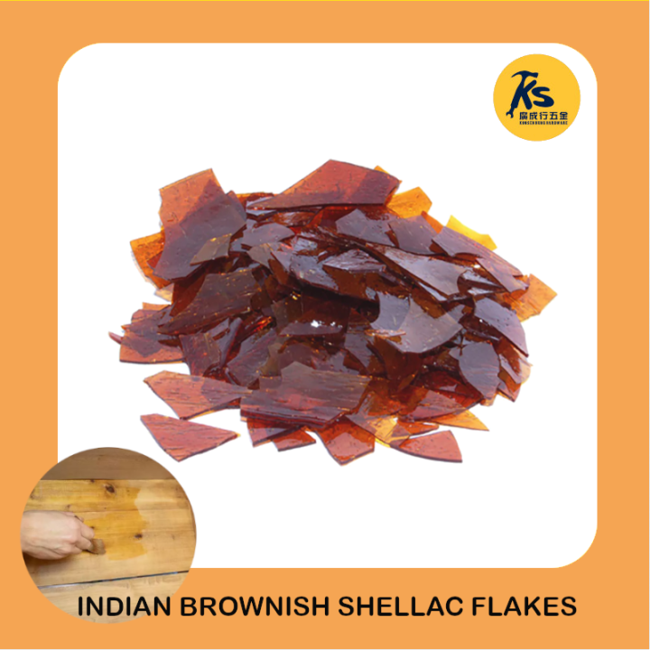 Indian Brownish Shellac Flakes For Furniture Varnish (Dilute with ...
