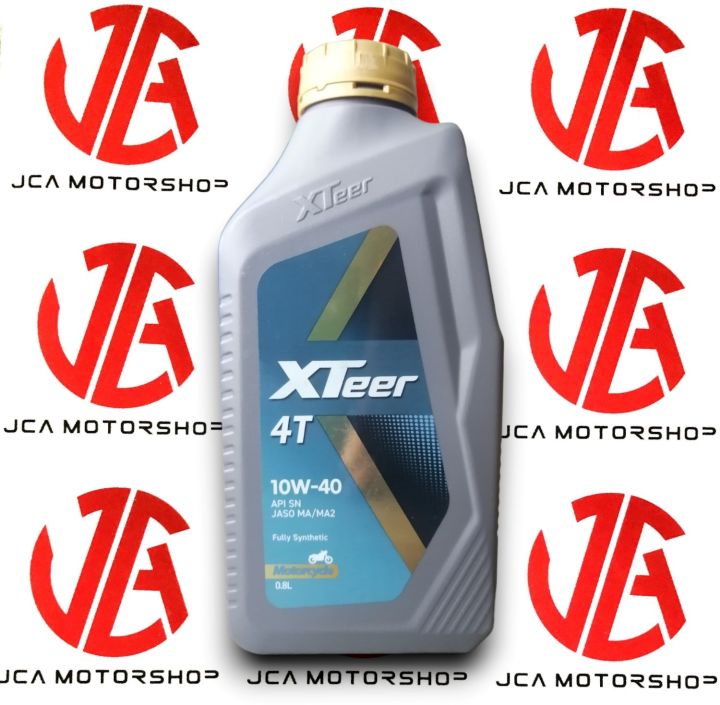 ORIGINAL XTEER ENGINE OIL 4T MOTORCYCLE FULLY SYNTHETIC 10W-40 800ML ...