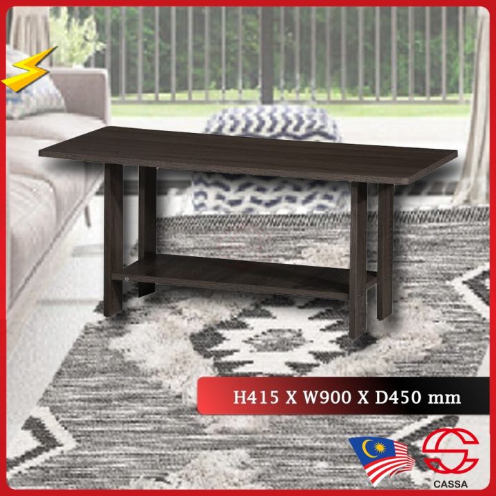 Cassa Linda Square Rectangular Magazine Coffee Table | Lazada