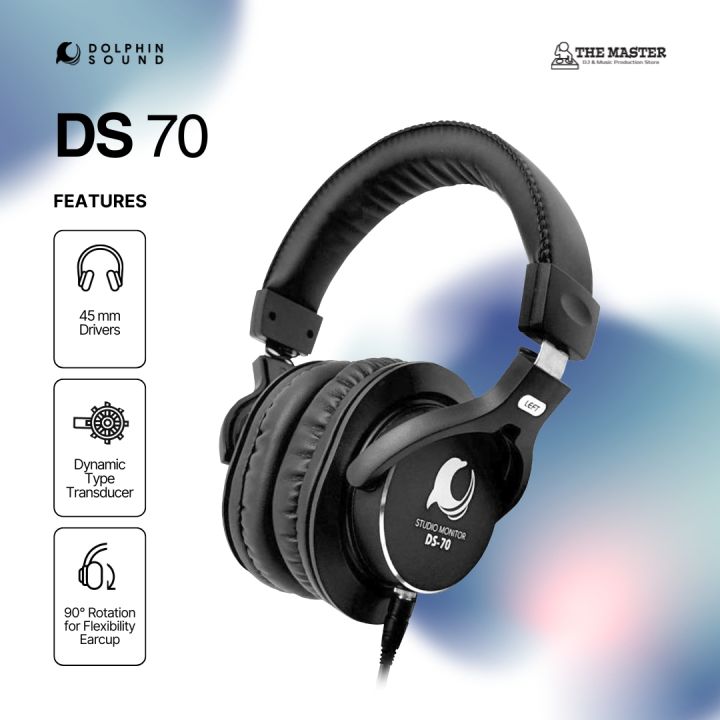 [Ready Stock] Dolphin Sound DS-70 | DS 70 | DS70 Headphone Studio ...