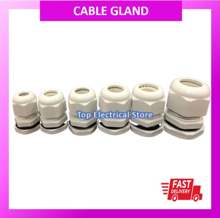 CABLE GLAND PG GLAND NYLON IP68 PG9 PG11 PG13.5 PG16 PG19 PG21 | Lazada