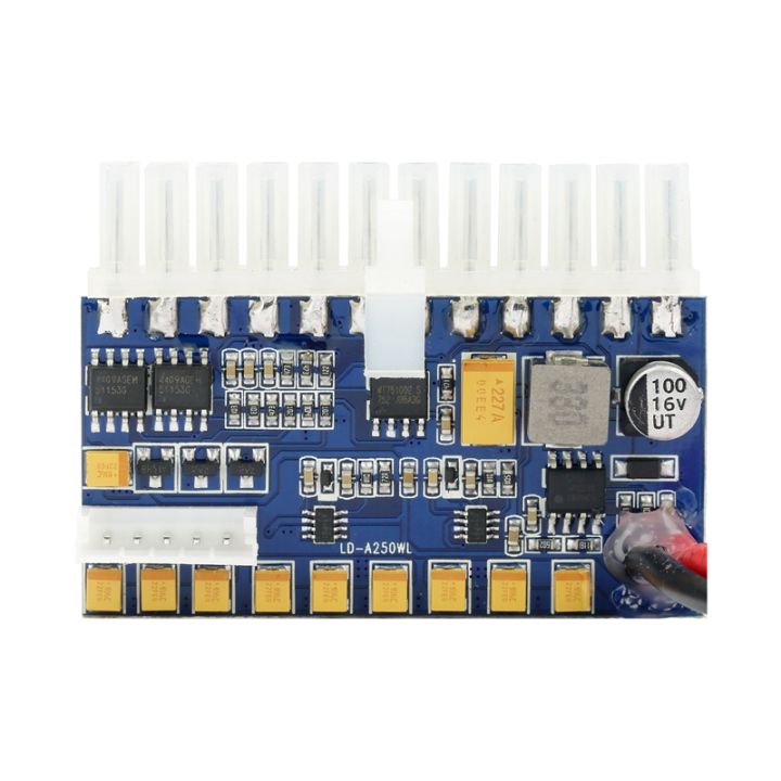 Portable DC 12V 250W 24Pin ATX Connect with Motherboard Mini ITX Power ...