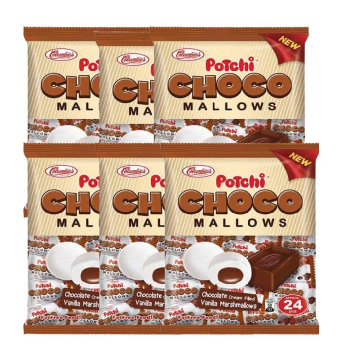 Potchi Choco Mallows 84g - Pack of 6s | Lazada PH