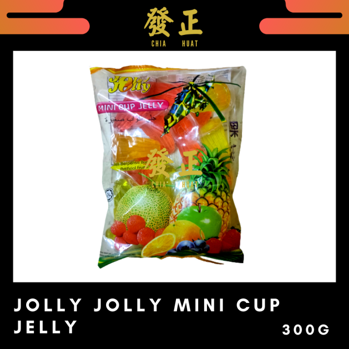 Jolly Jolly Mini Cup Jelly 传统果冻 300g | Lazada
