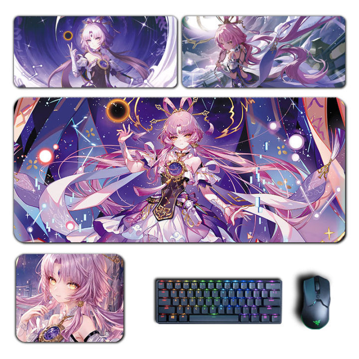 Fu Xuan Mouse Pad Honkai Star Rail Large Mousepad Computer Keyboard ...