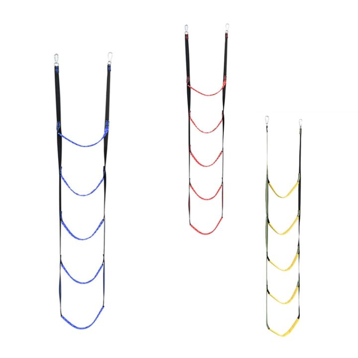 (WOMC) 5 Step Boat Rope Ladder,Boat Rope Ladder Extension,Assist Boat ...