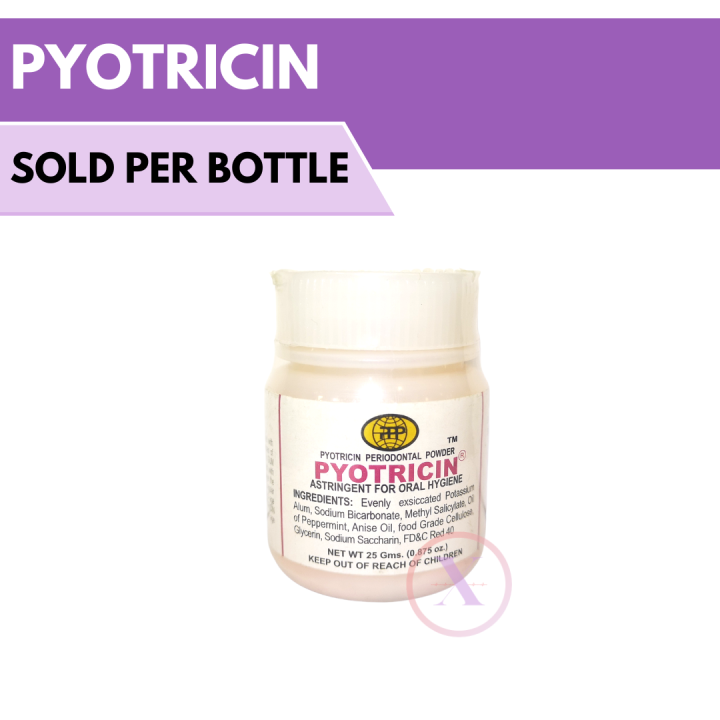 Dental Pyotricin Periodontal Powder | Lazada PH