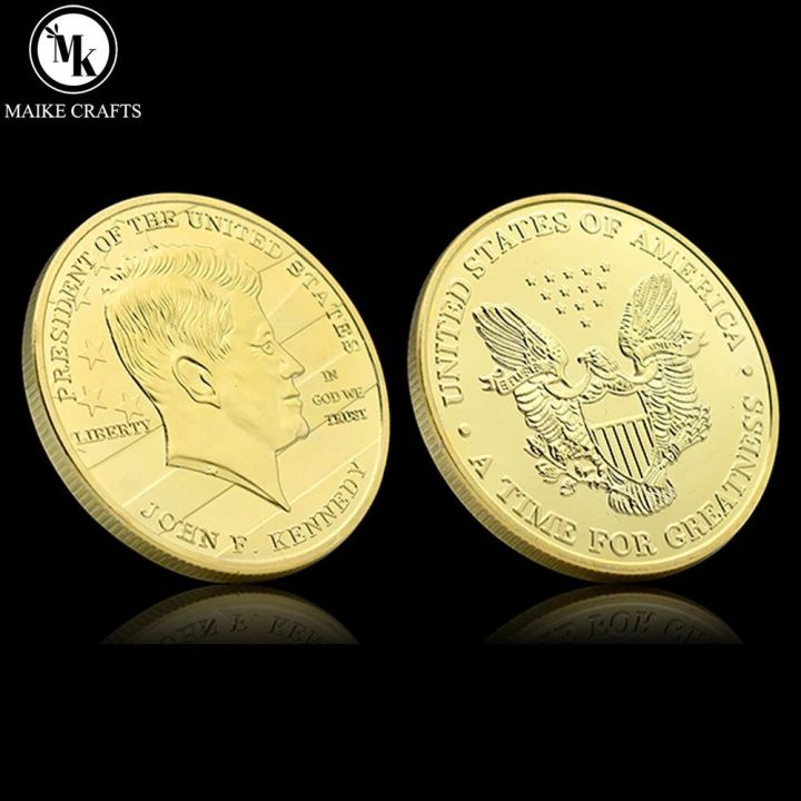 United States John F. Kennedy Commemorative Coin President of America ...
