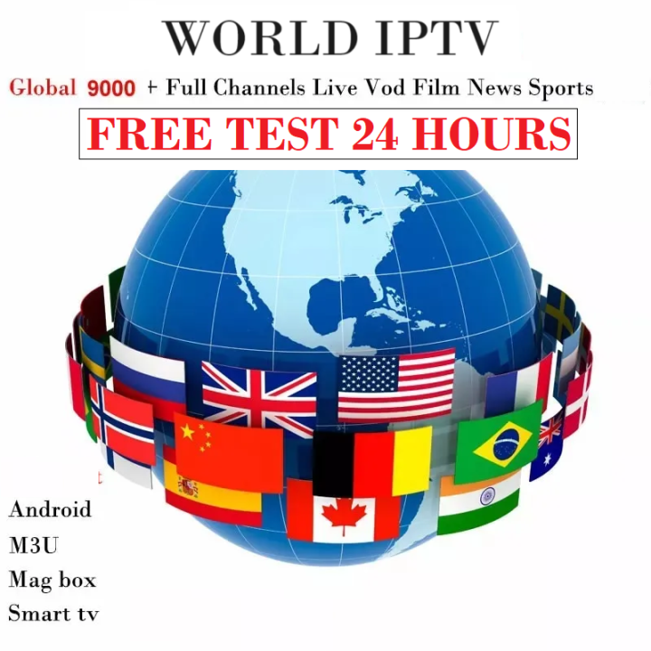 IPTV World Package 1 Month, 4K Full HD, รับชม TV online around the ...