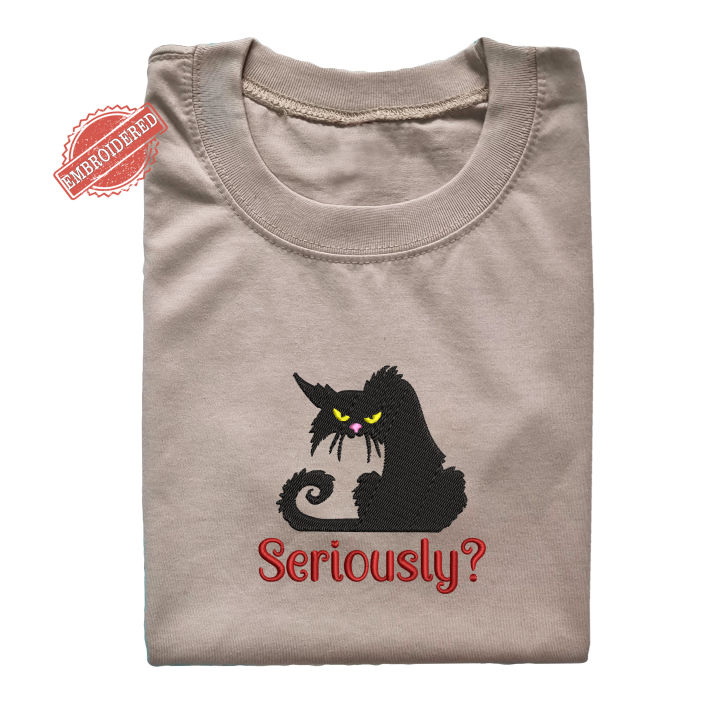Embroidered T-Shirts - Seriously Shirt Embroidery | Lazada PH