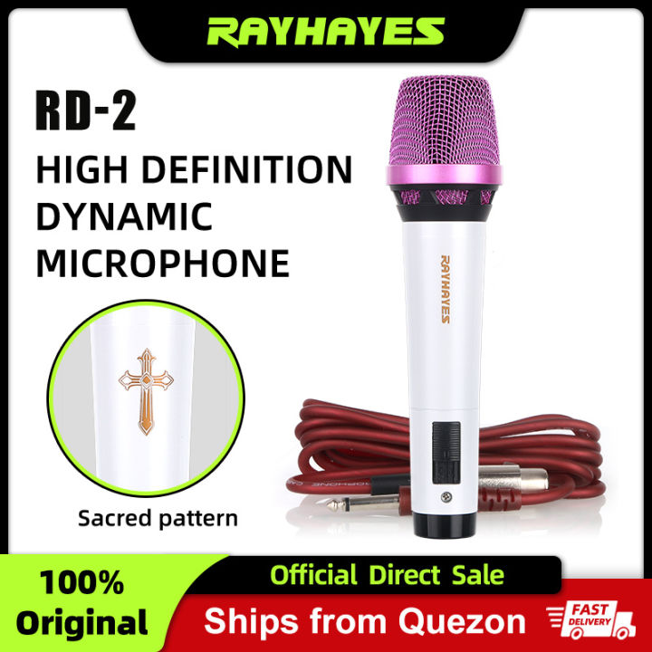 RAYHAYES RD-2 wired microphone original professional Heavy Duty ...