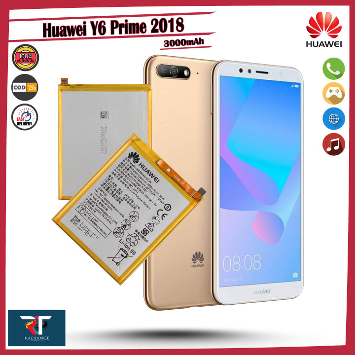 Huawei Y6 Prime (2018) Battery ATU-L31, ATU-L42 3000mAh | Model ...