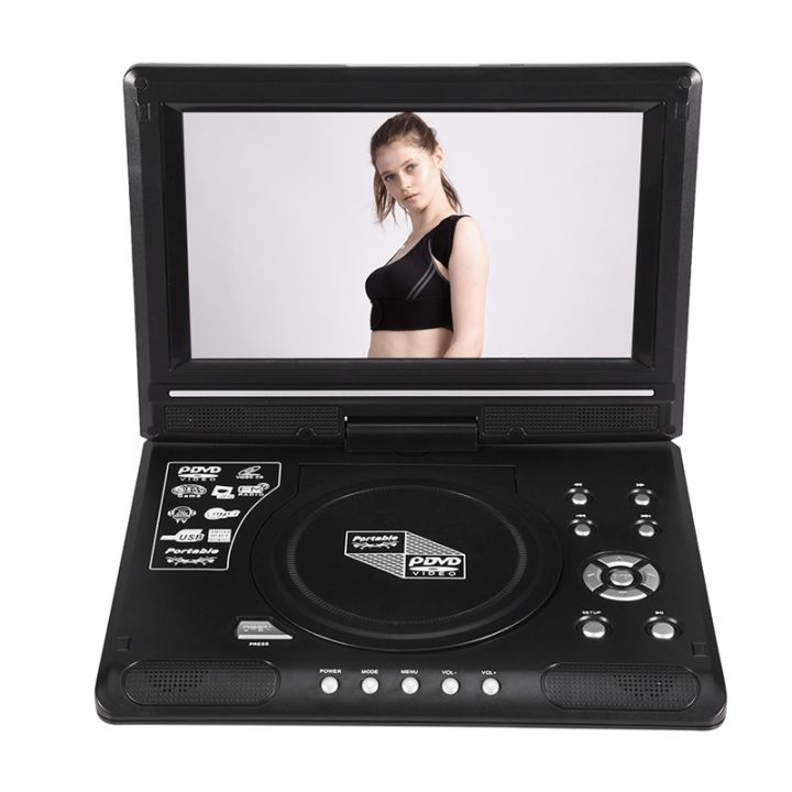 9.8 Inch Portable Mobile Dvd with Mini Tv Hd Player Built-in ...