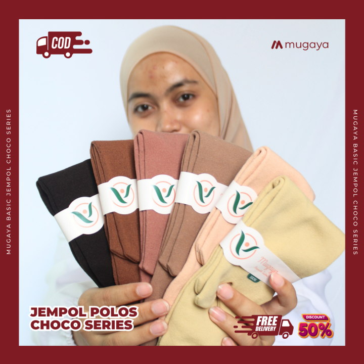 MUGAYA Kaos Kaki Jempol Choco Series Polos Dengan Bahan Yang Adem dan ...