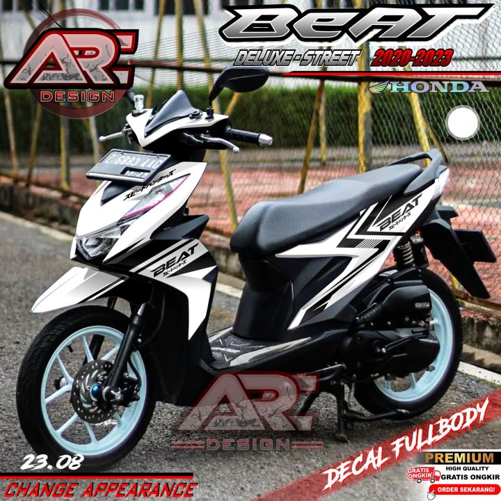 (COD) TERBARU Decal Sticker Honda Beat DELUXE STREET 2020 2021 2022 ...