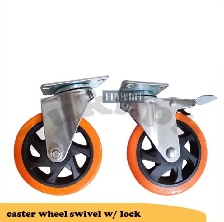 Caster Wheel Fixed / Caster Wheel Swivel (With Lock & Without Lock ...