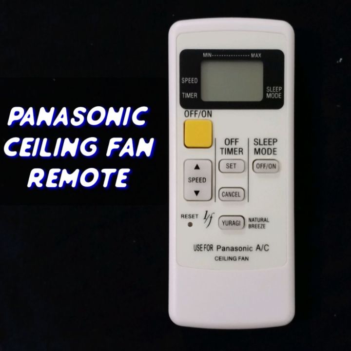 Panasonic Ceiling Fan Remote | Lazada