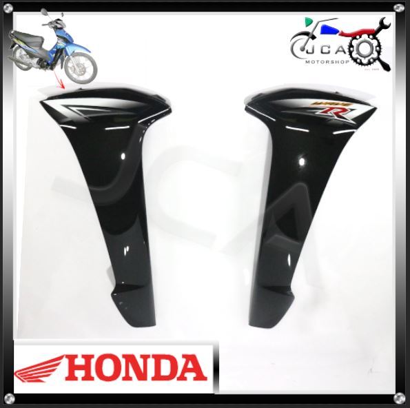 ORIGINAL HONDA LEG SHIELD FOR WAVE 100 R - BLACK (PAIR) | Lazada PH