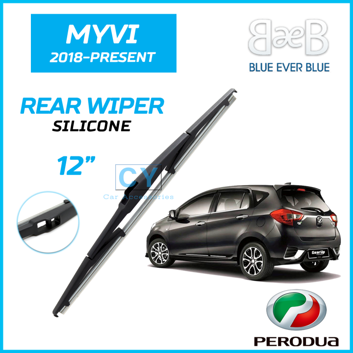 PERODUA MYVI 2018 - 2021 Present | BEB SILICONE Rear Window Wiper ...