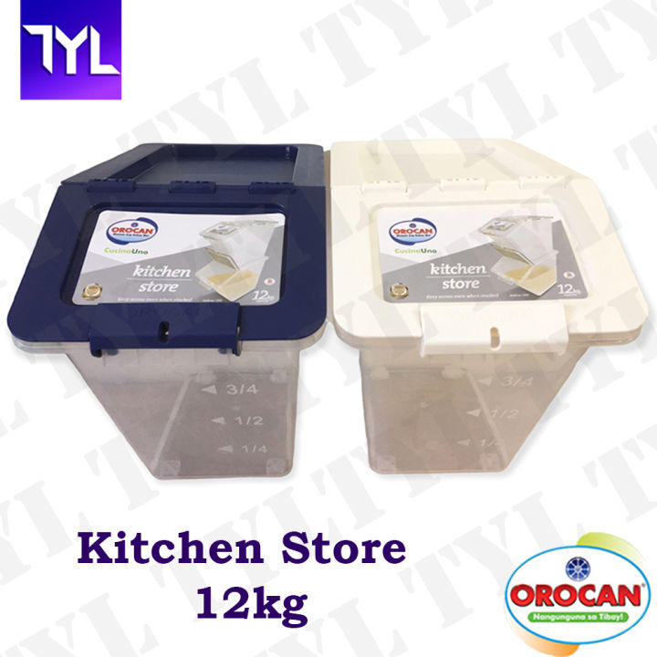 Orocan Cucina Uno Kitchen Store 12kg Rice Dispenser / Food Saver / Food ...