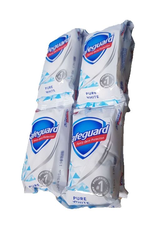SAFEGUARD Bath Soap - Pure White (pack of 12 pieces x 55 grams) | Lazada PH