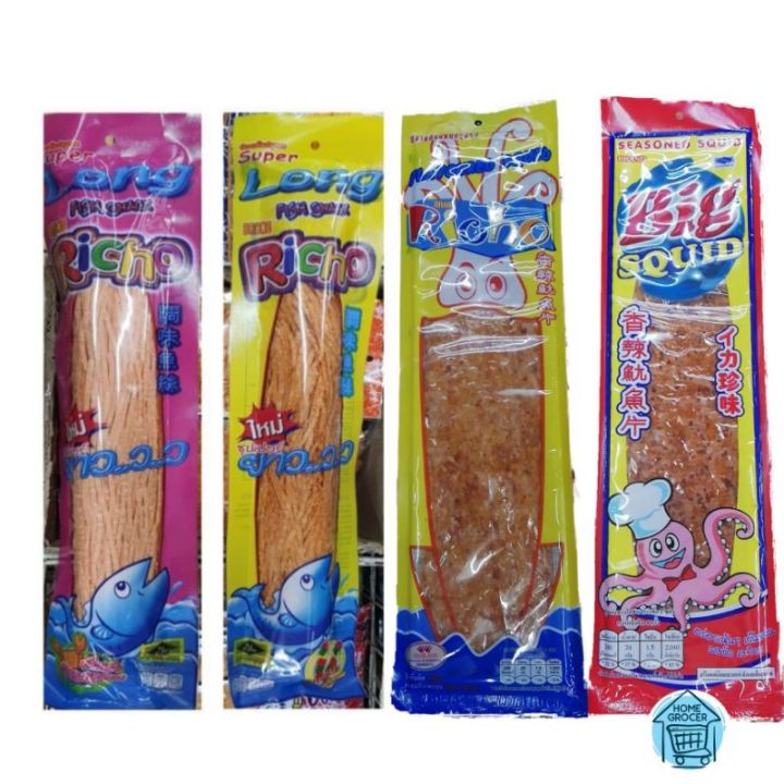 Richo Thai Super Long Fish Big Squid Snack | Lazada PH