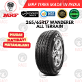 MRF TUBELESS TIRE 235/75R15, 265/70R16, 265/65R17, 265/60R18 ALL ...