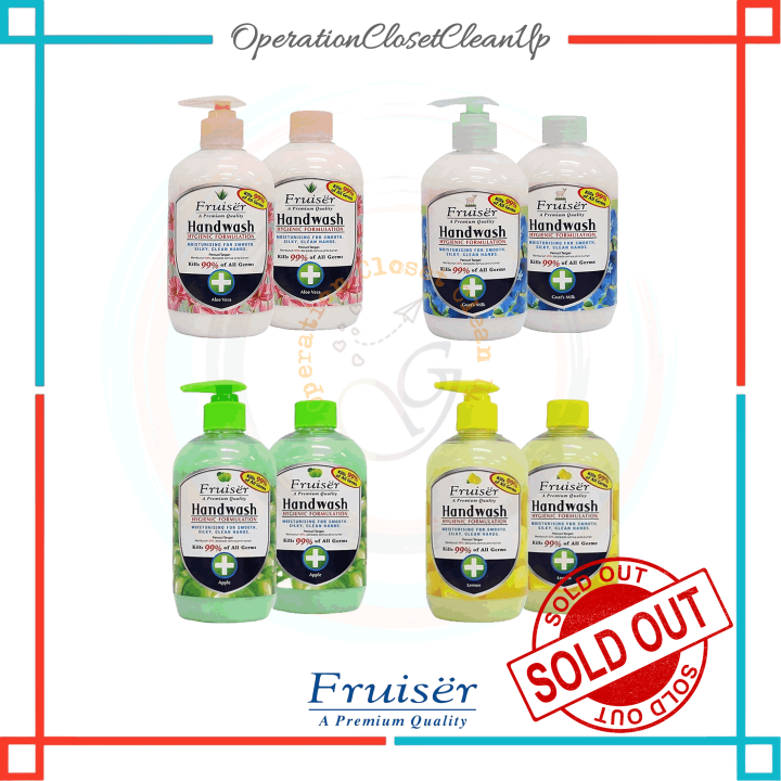 🇲🇾 Fruiser Hand Wash, 2x500 mL | Lazada PH