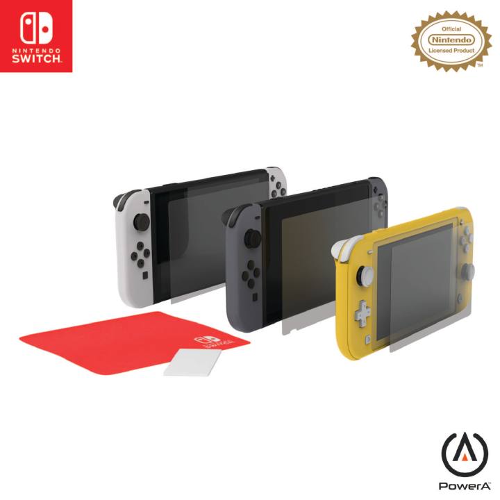 PowerA Anti-Glare Screen Protector Family Pack for Nintendo Switch ...