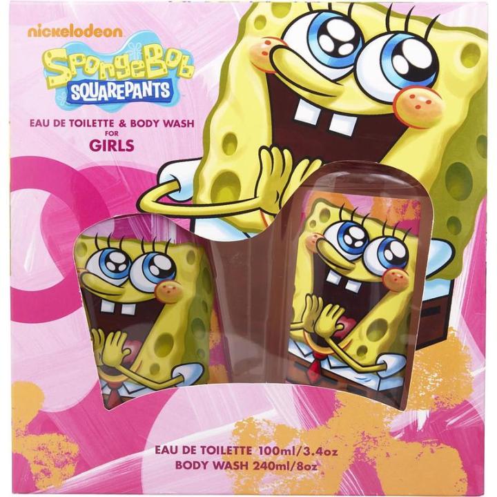 SPONGEBOB SQUAREPANTS Spongebob Spongebob Ladies Fragrance Set (light ...