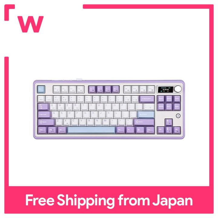 MechLands Ajazz AK870 87-Key Gasket Mount Wireless Gaming Keyboard with ...