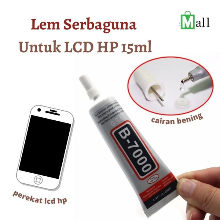 APS.J308 LEM LCD / LEM TOUCHSCREEN B7000 BULAIEN ~ WARNA BENING ~ READY 3 ML - 15 ML | Lazada ...