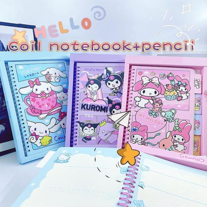 Notepad Gift Box Student Supplies Cinnamon Student Creative Kuromi ...