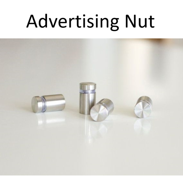 Stainless Steel Wall Acrylic Signage Screw Nut for Award / Memo ...