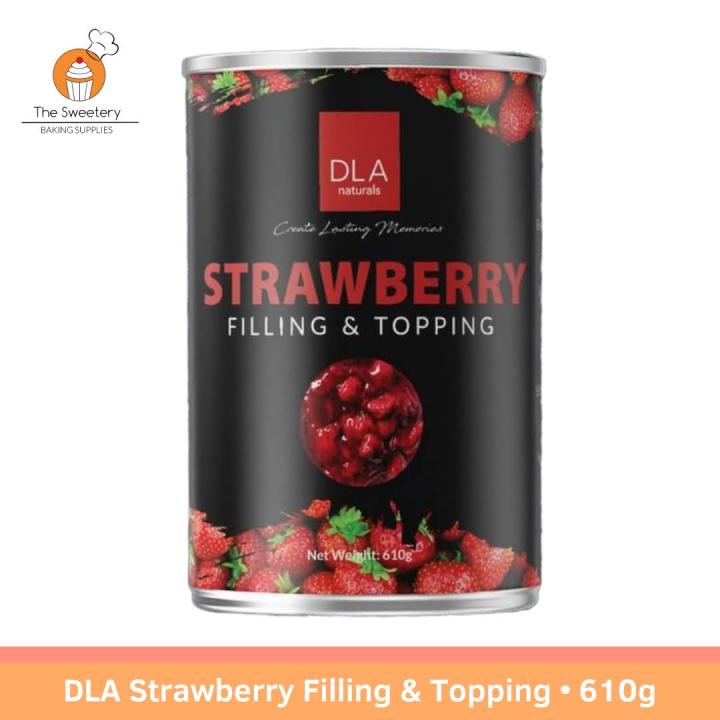 DLA Naturals Strawberry Filling and Topping 610g | Lazada PH