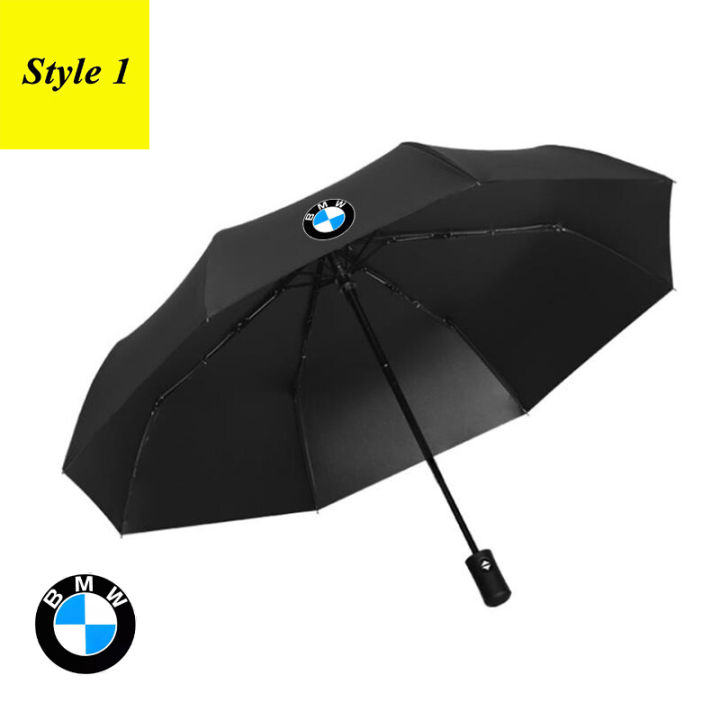 Fully automatic folding umbrella car logo for BMW 5 Series 3 Series 1 ...