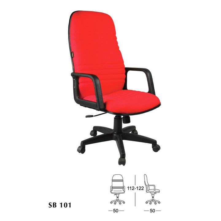 Kursi Subaru Office Chair SB 101 Merah - Khusus Jabodetabek | Lazada ...