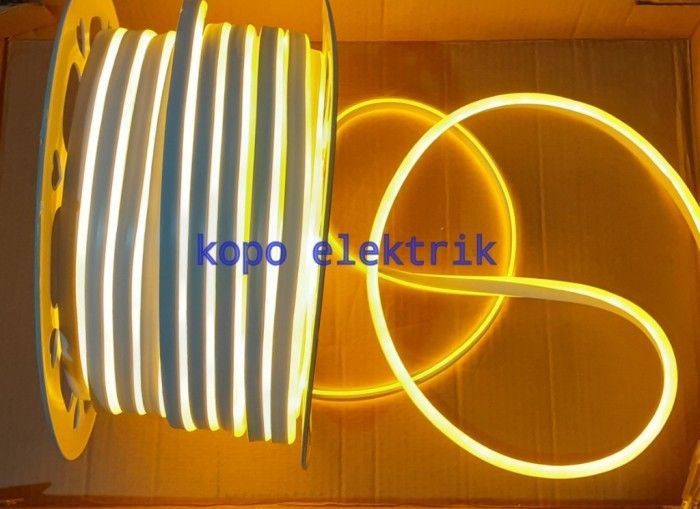 ( 1 Rol ) Lampu Strip LED Flexible / Neon Flex Lampu Selang 50meter ...
