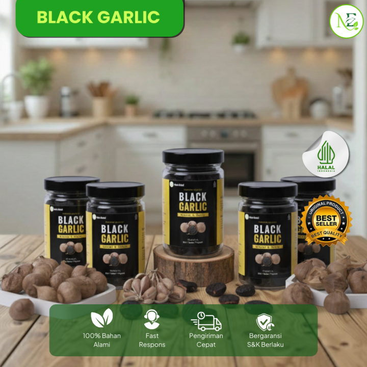 Black Garlic / Bawang Hitam Tunggal Premium Alami Bawang Putih Tunggal ...