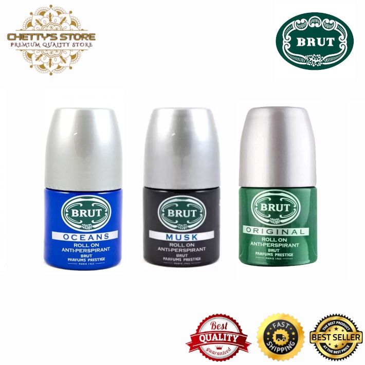 Brut Deodorant Roll On 50ml | Lazada