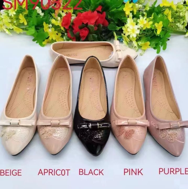 Korean Pointed Toe Doll shoes Black Flat Pump Shoes for Women2022.7.20 ...