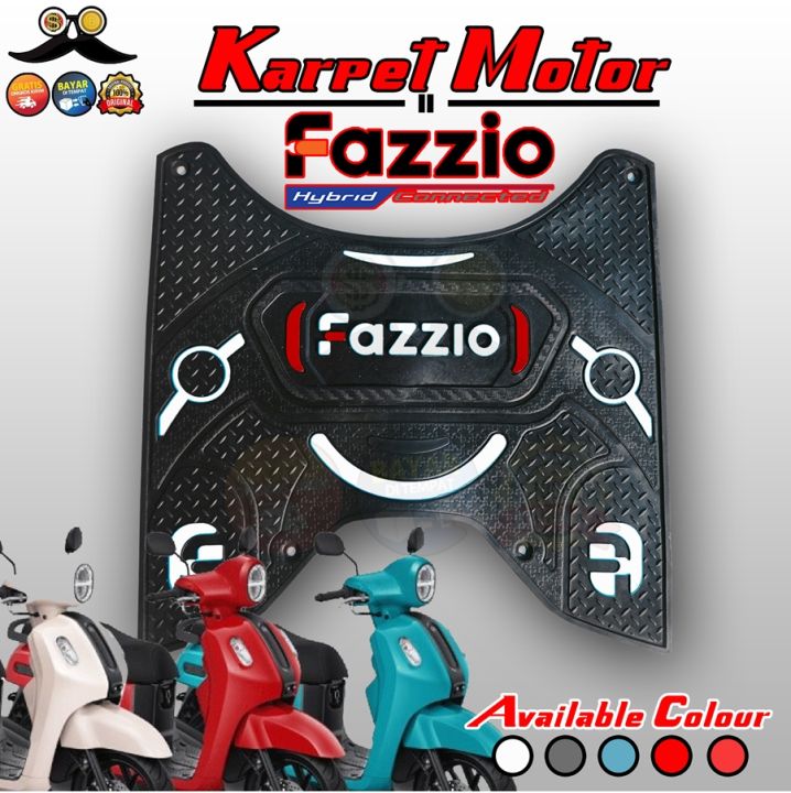 KARPET MOTOR FAZZIO FLOOR STEP BORDES YAMAHA FAZIO | Lazada Indonesia