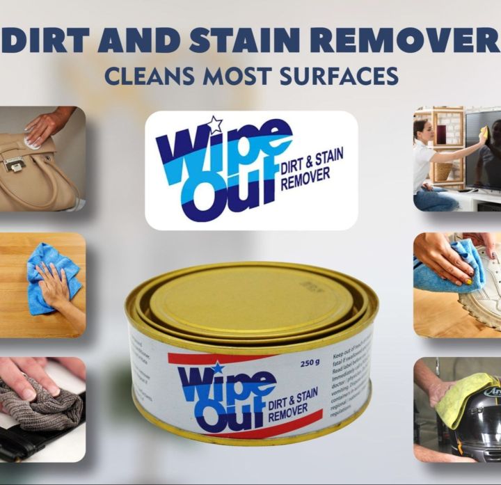 Wipe Out WipeOut Cleaner Dirt and Stain Remover Car Cleaner Cleaning ...