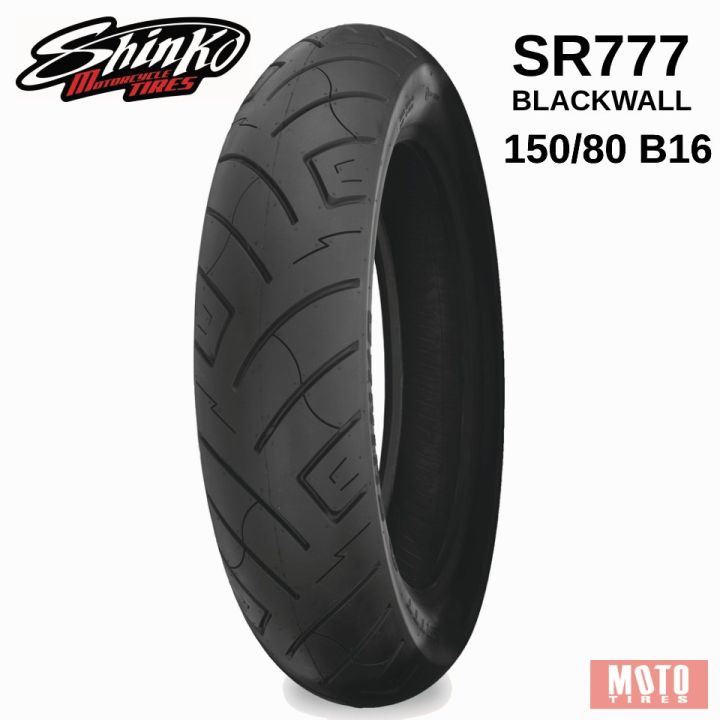 ยางนอก Honda Rebel 300/500 / Harley Davidson Sportster ยี่ห้อ Shinko SR777 (Black) | Lazada.co.th