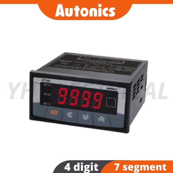 AUTONICS DIGITAL PANEL METER (4 DIGIT), AC AMPERE METER 100-240VAC R/O ...