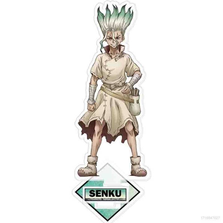 clu Dr STONE Action Figure Model Toys Acrylic Anime Character ...