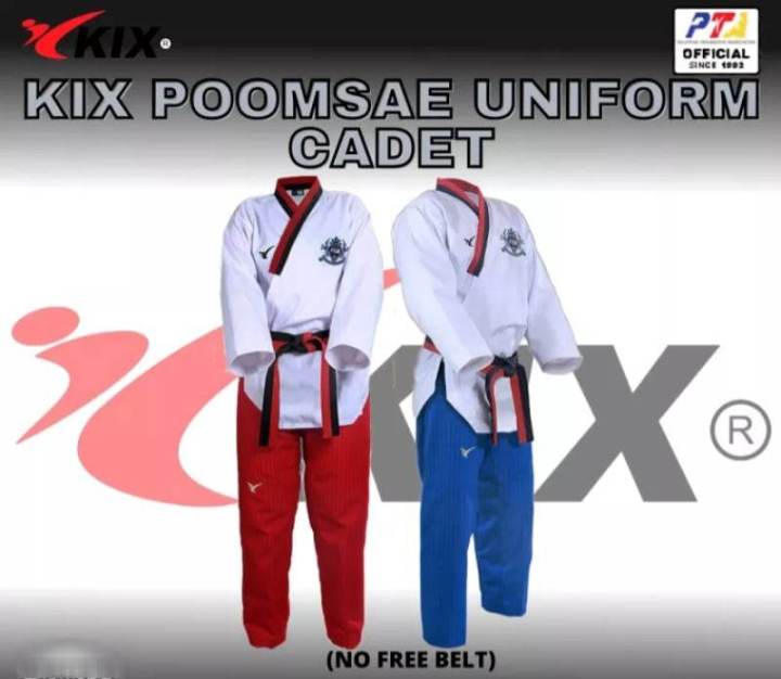 TAEKWONDO KIX POOMSAE UNIFORM | Lazada PH